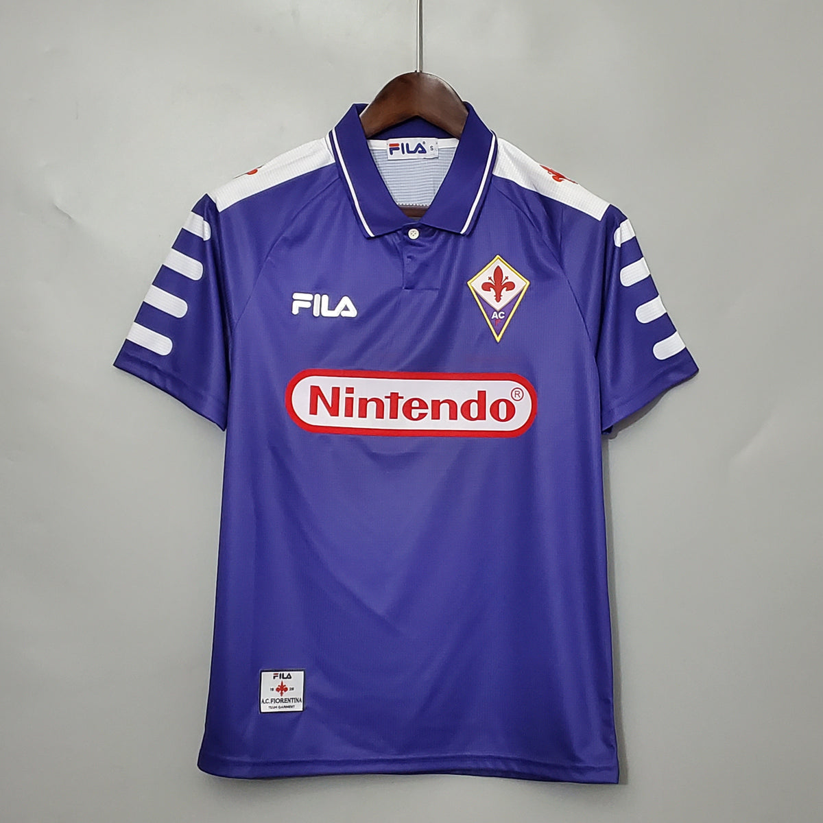 FIORENTINA 1998 99 HOME SHIRT Retro Soccer